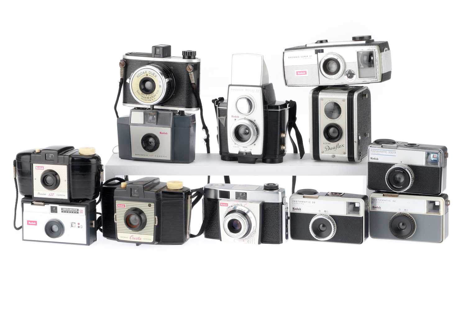 Lot 311 - A Selection of Kodak Cameras,