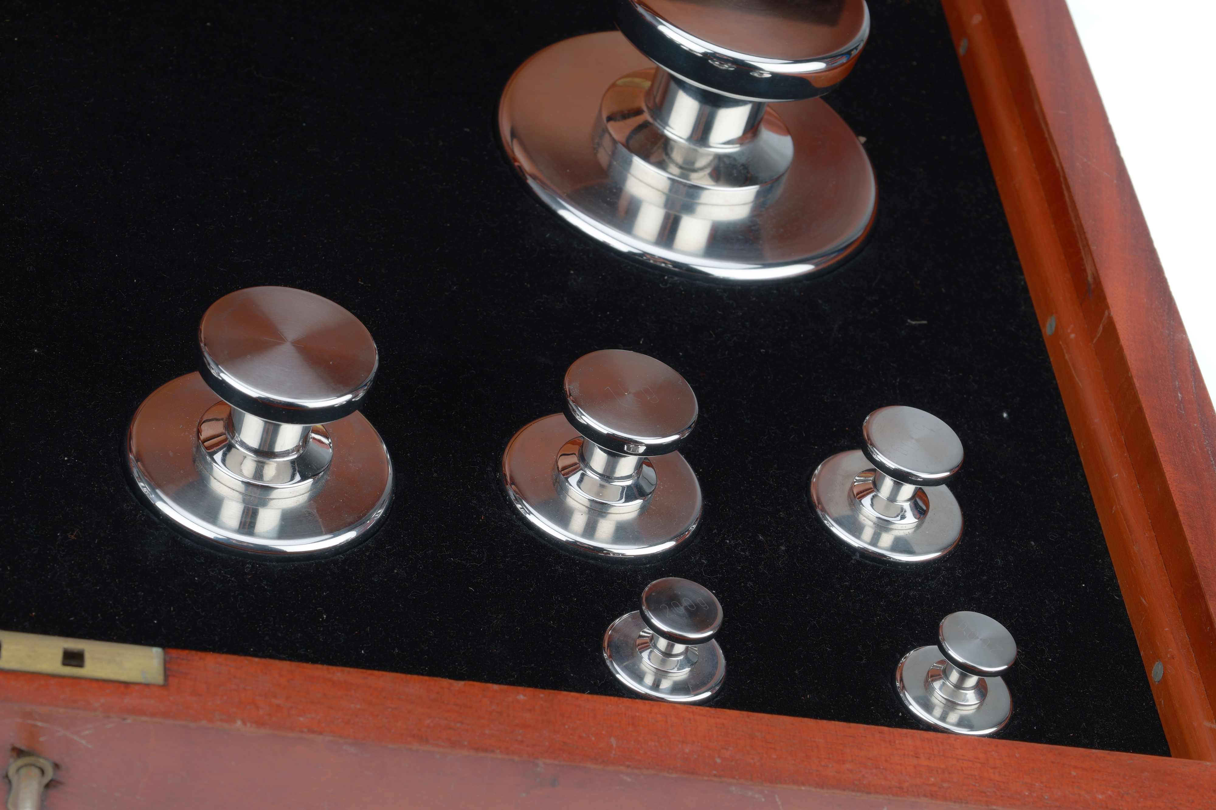 Lot 288 - Large Laboratory Set of Metric Weights,