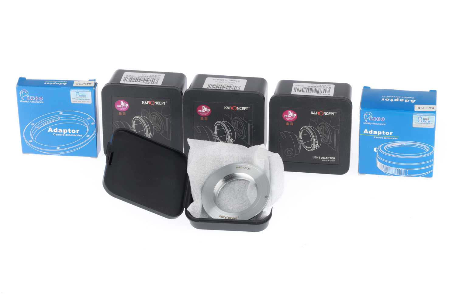 Lot 332 - A Group of Lens Adapters,