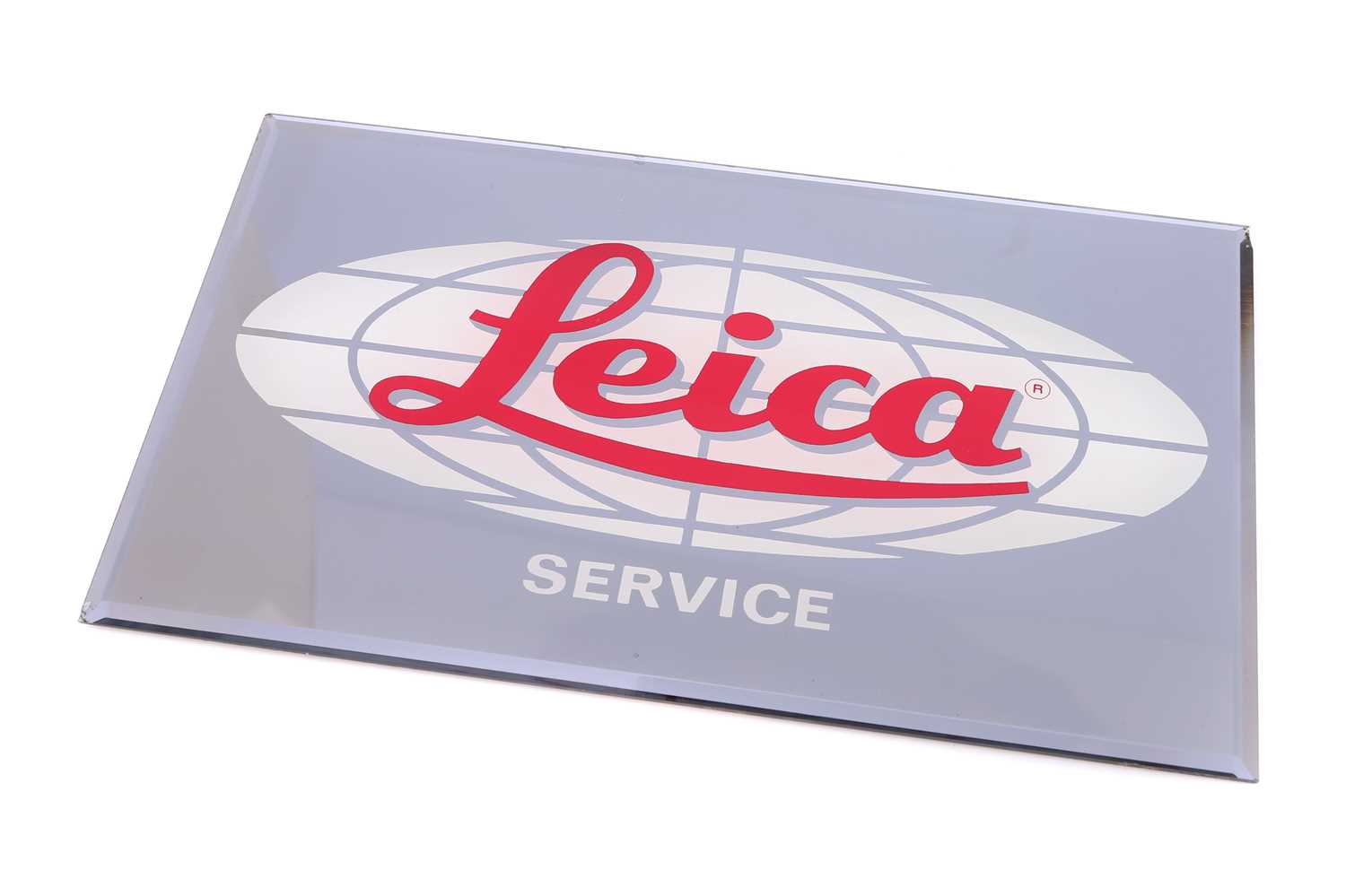 Lot 190 - A Leica Service Mirrored Sign,