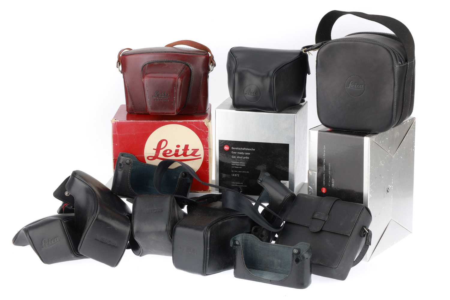 Lot 48 - A Selection of Leica Camera Cases,