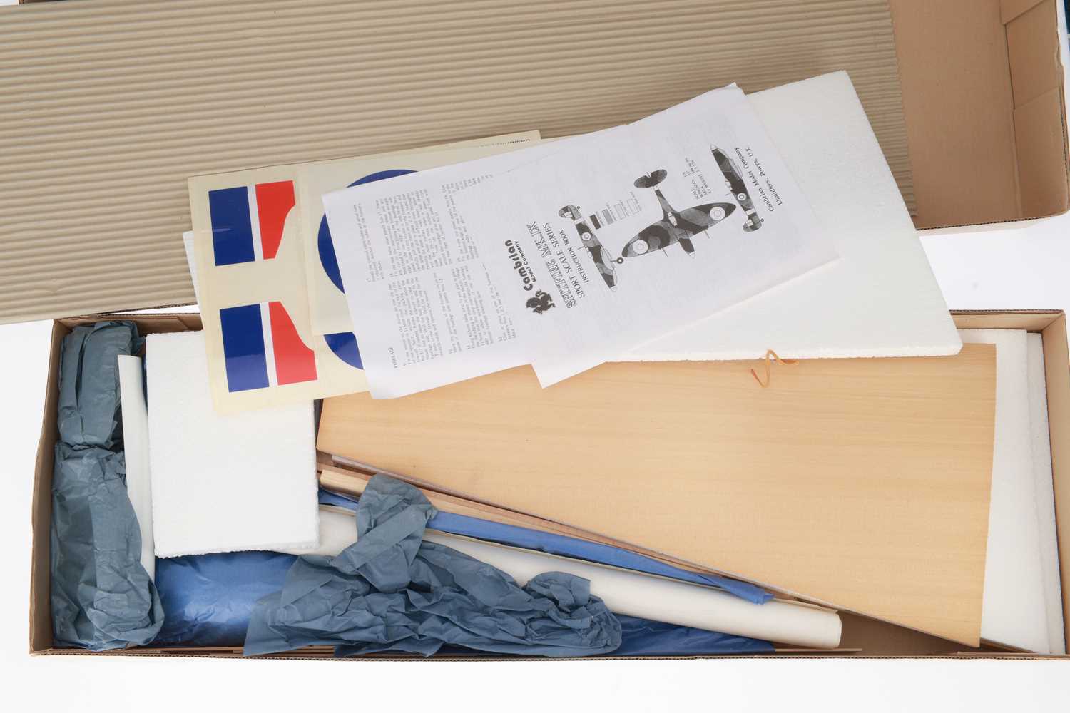Lot 477 - A Cambrian Models Mk9 Spitfire Model Kit,