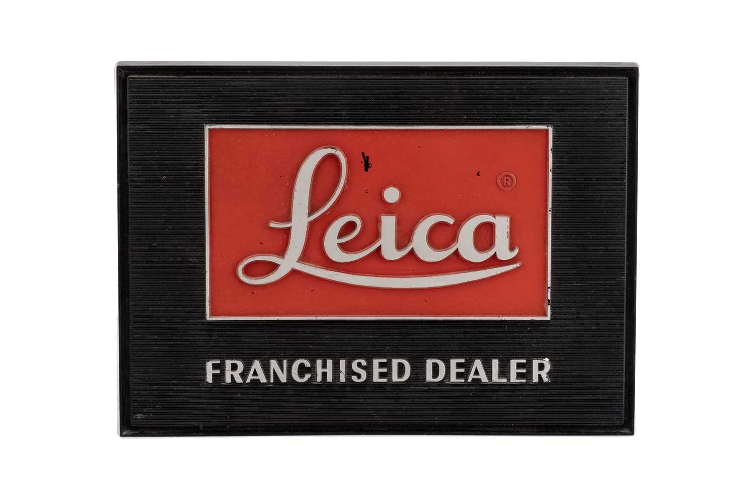 Lot 106 - A Leica Franchised Dealer Advertising Sign,