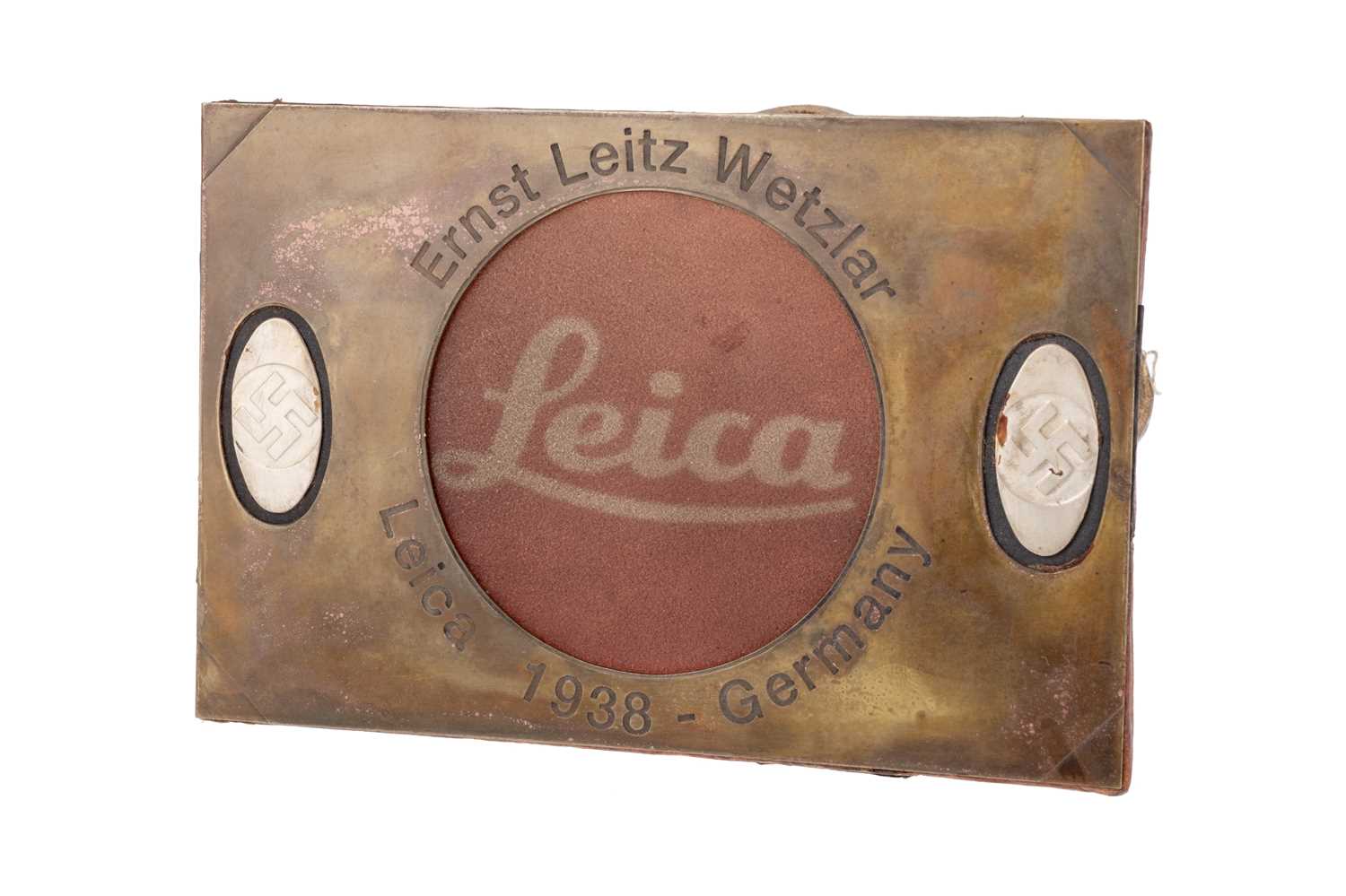 Lot 103 - A Small Illuminated Leica Sign,