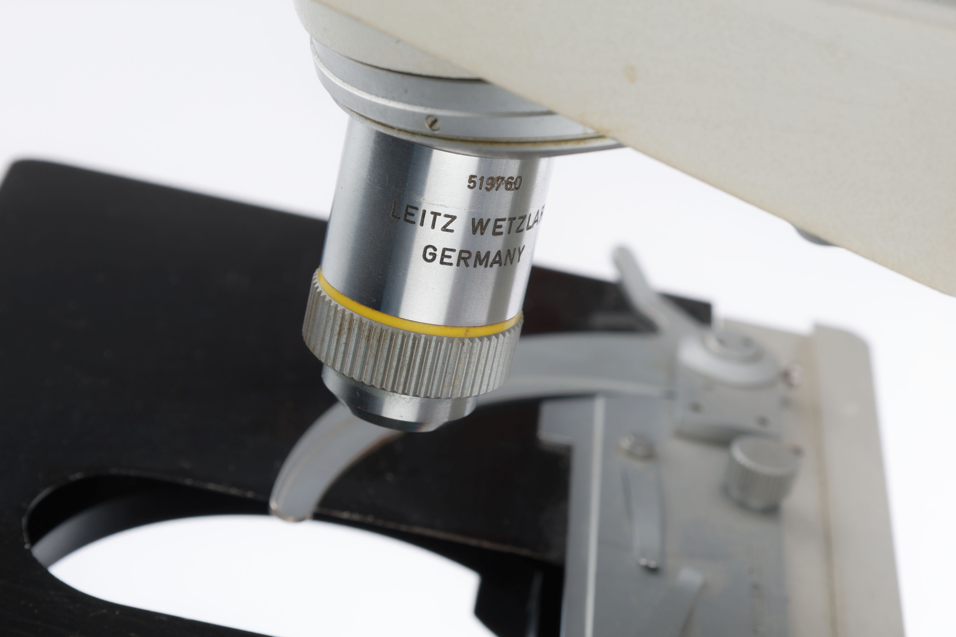 Lot 447 - Leitz Laborolux Binocular Microscope,