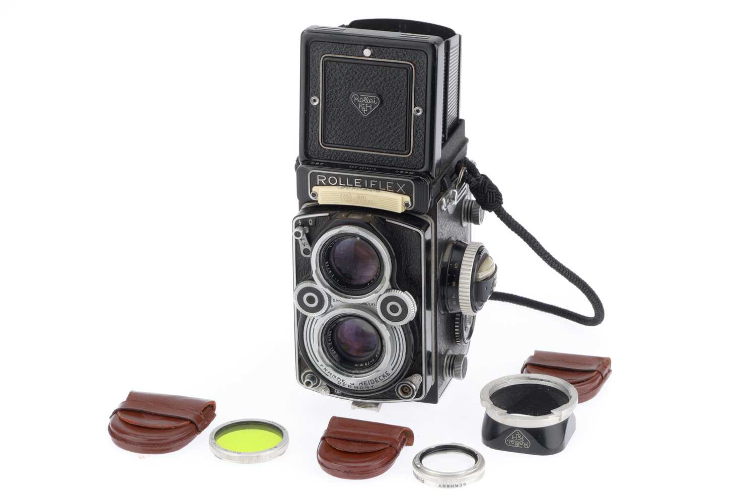 Lot 152 - A Rolleiflex T Medium Format TLR Camera,