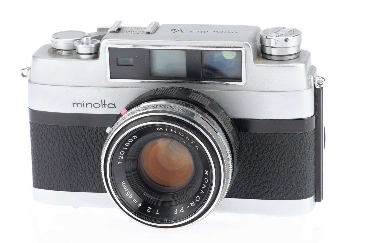 Lot 102 - A Minolta V2 Rangefinder Camera,