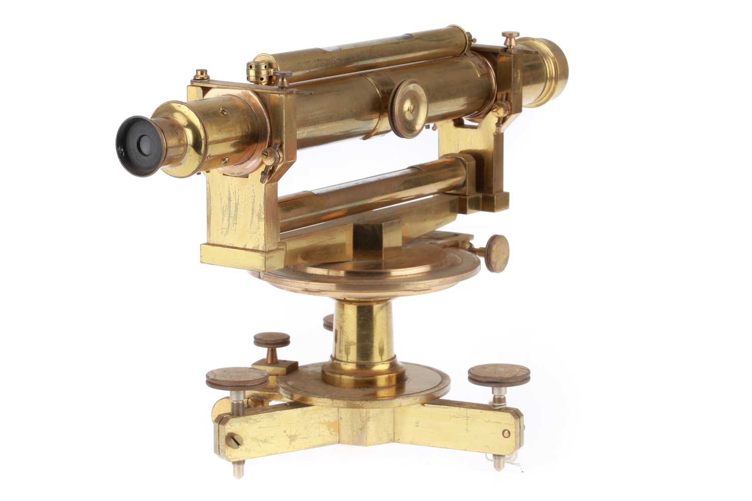 Lot 454 - Large Reversible Surveyors Level By Morin,