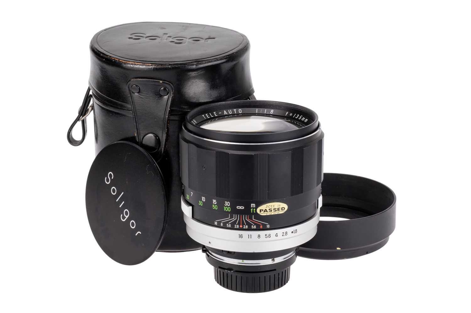 Lot 190 - A Soligor Tele-Auto f/1.8 135mm Lens,
