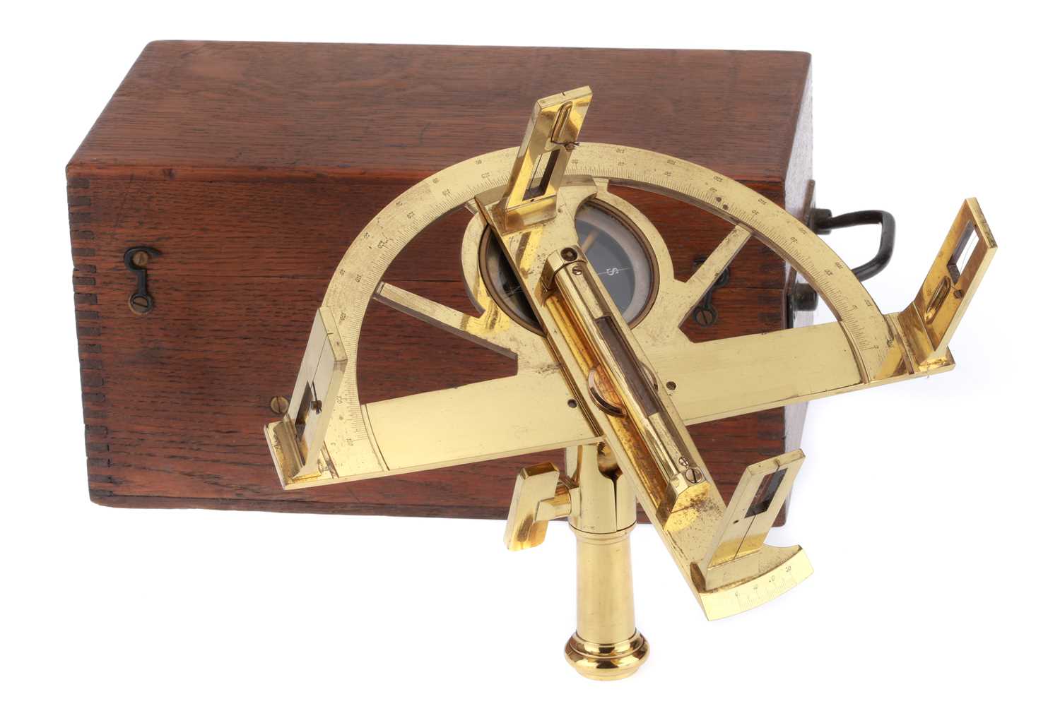 Lot 463 - French Surveyors Graphometer,
