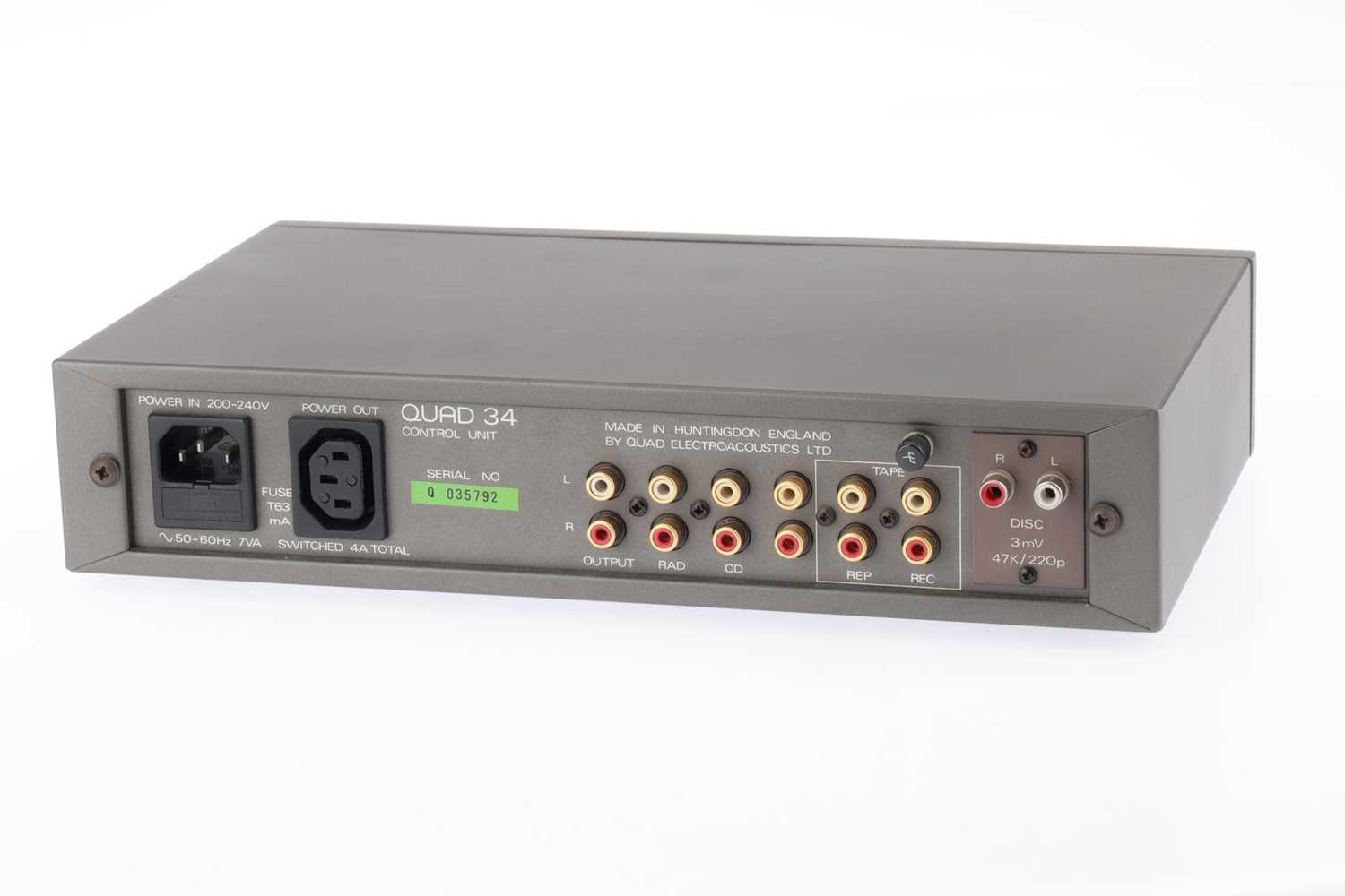Lot 513 - A Quad 34 Control Unit,
