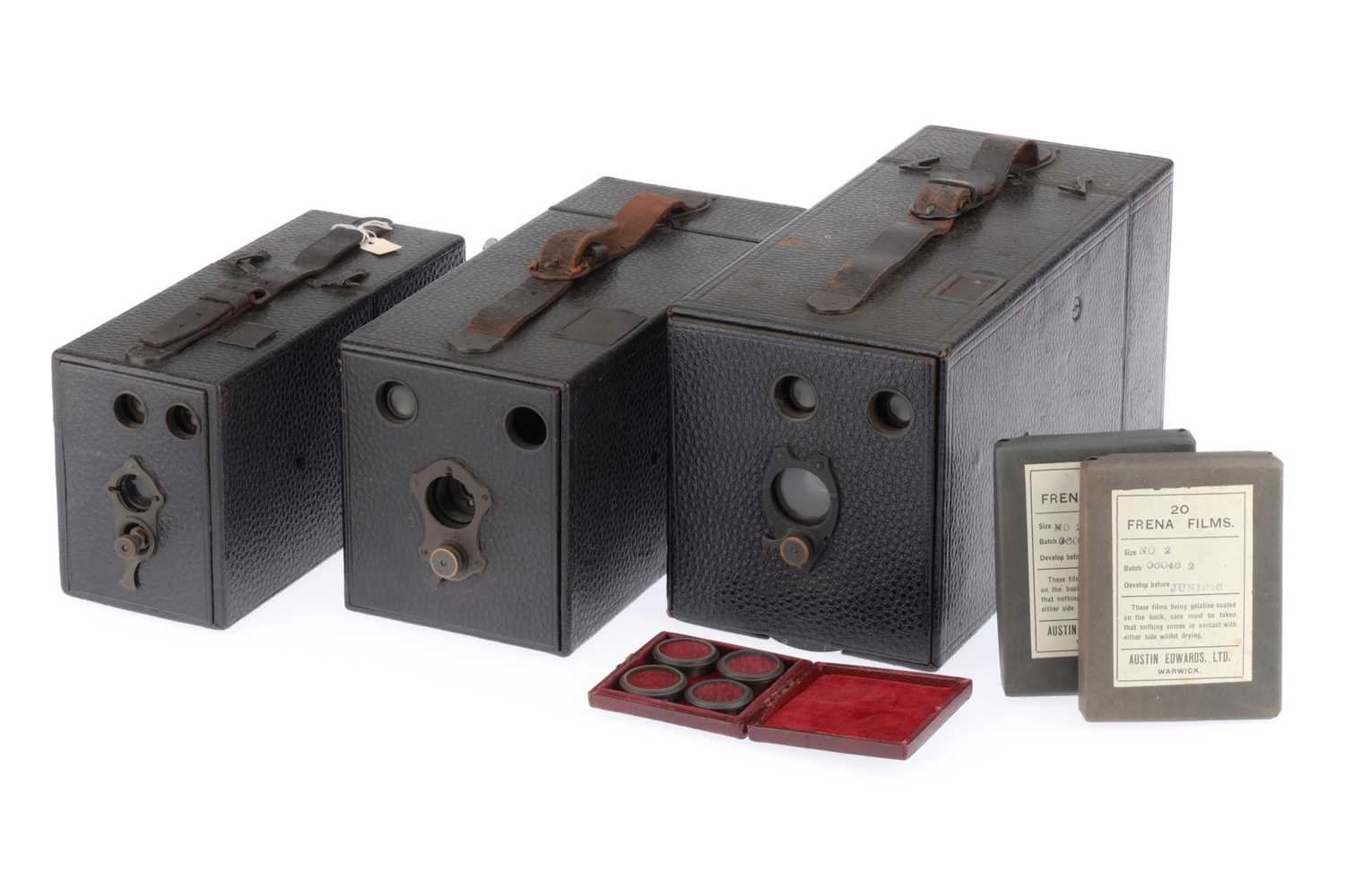 Lot 193 - A Collection of 3 Beck Frena Cameras;