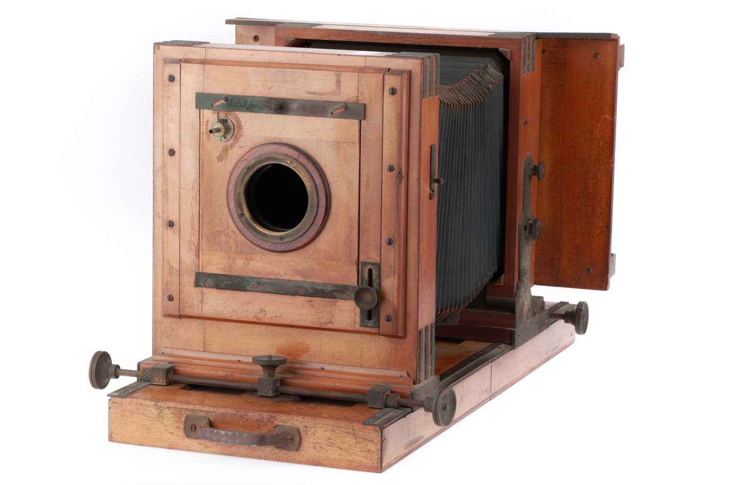 Lot 186 - An English Victorian Studio Camera Body,