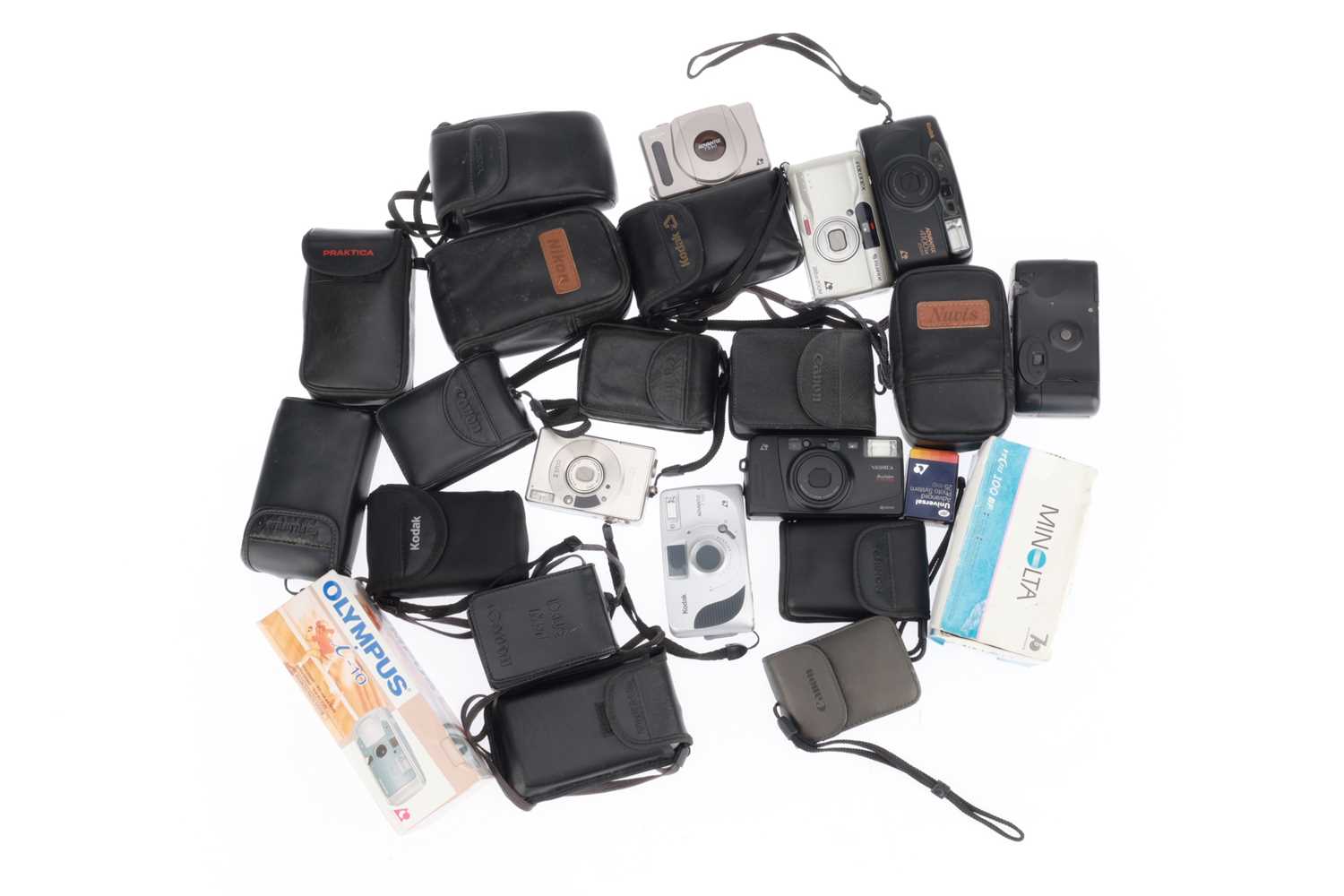 Lot 190 - A Selection of APS Compact Film Cameras,