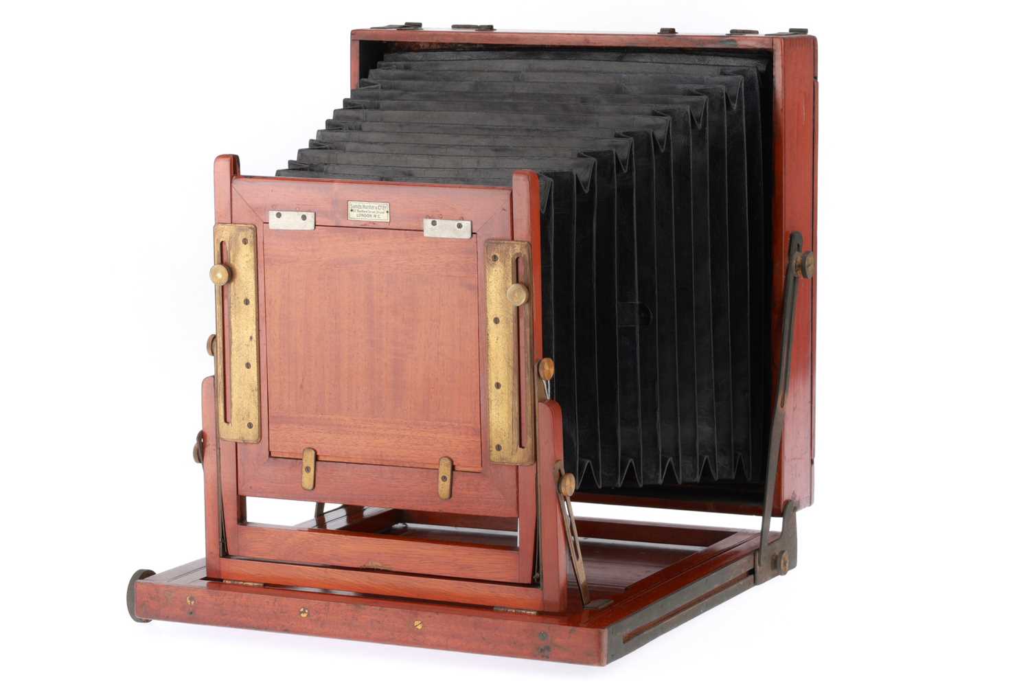 Lot 437 - Large 12x10 Victorian Field Camera,