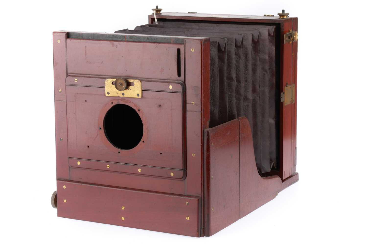 Lot 455 - A Watson Full Plate Tailboard Camera,