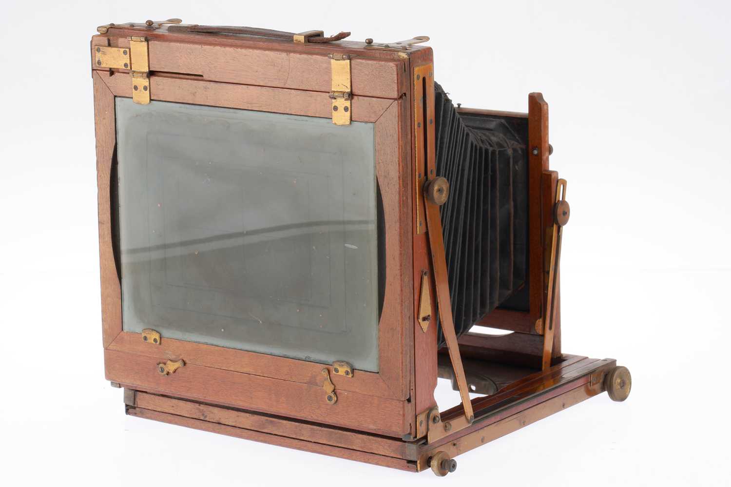Lot 459 - A Mahogany Full Plate Studio Camera "The
