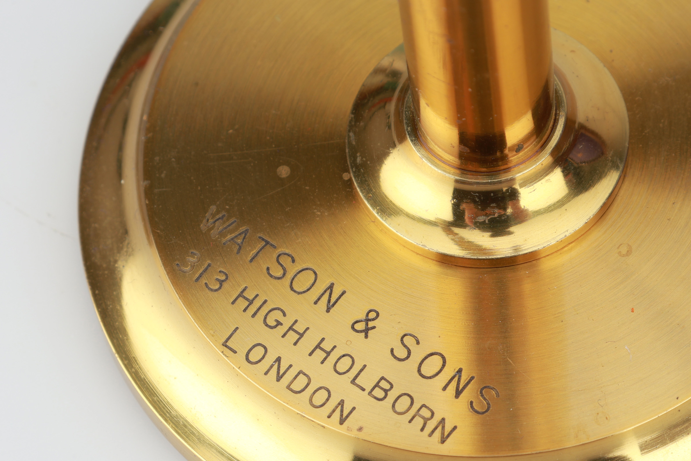 Lot 249 - An Unusual Microscope by Watson & Son,