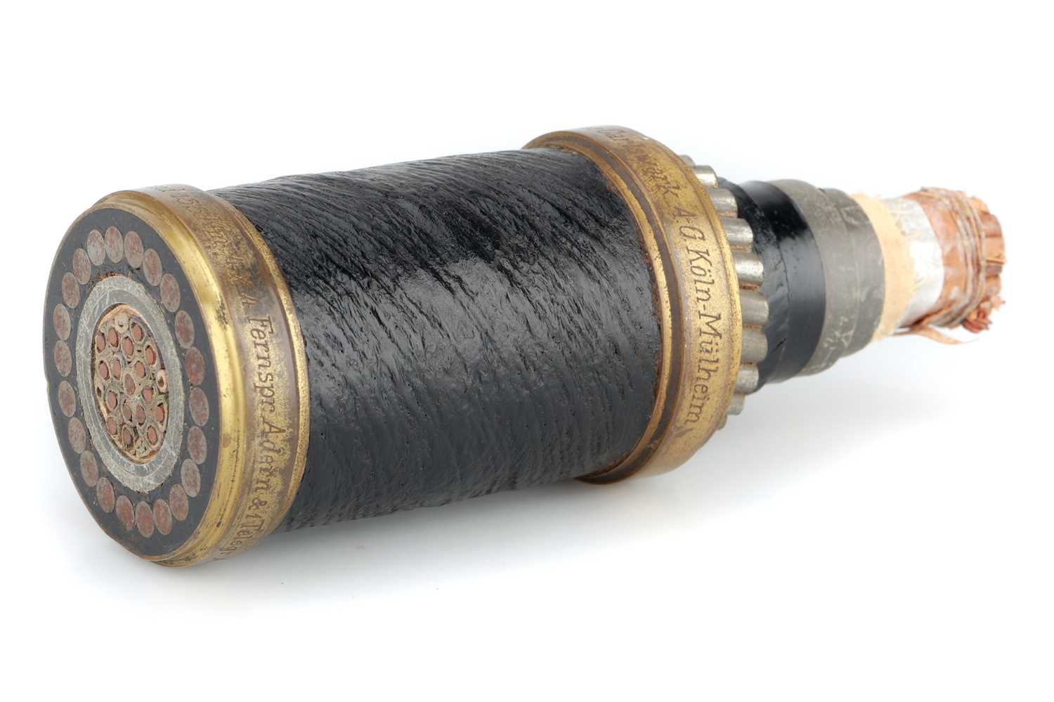 Lot 284 - 19th Century Telegraph Cable Section,