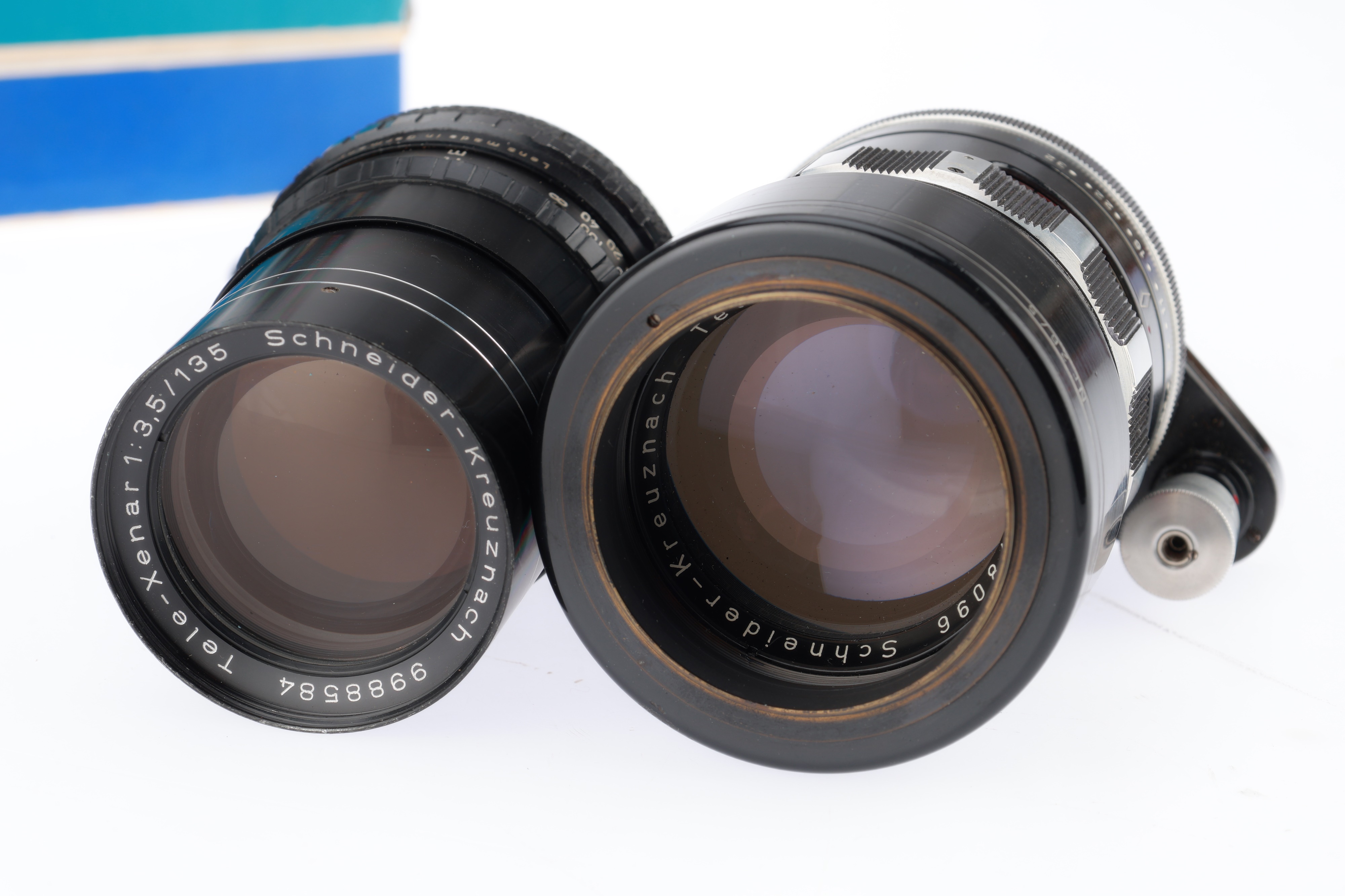 Lot 358 - A Group of 135mm Telephoto Lenses,