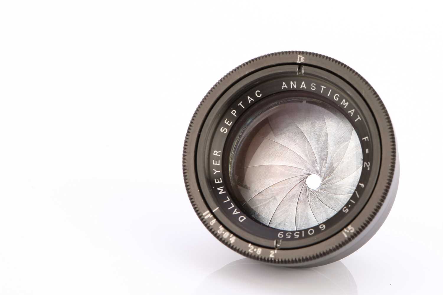Lot 336 - A Dallmeyer Septac f/1.5 2" Lens,