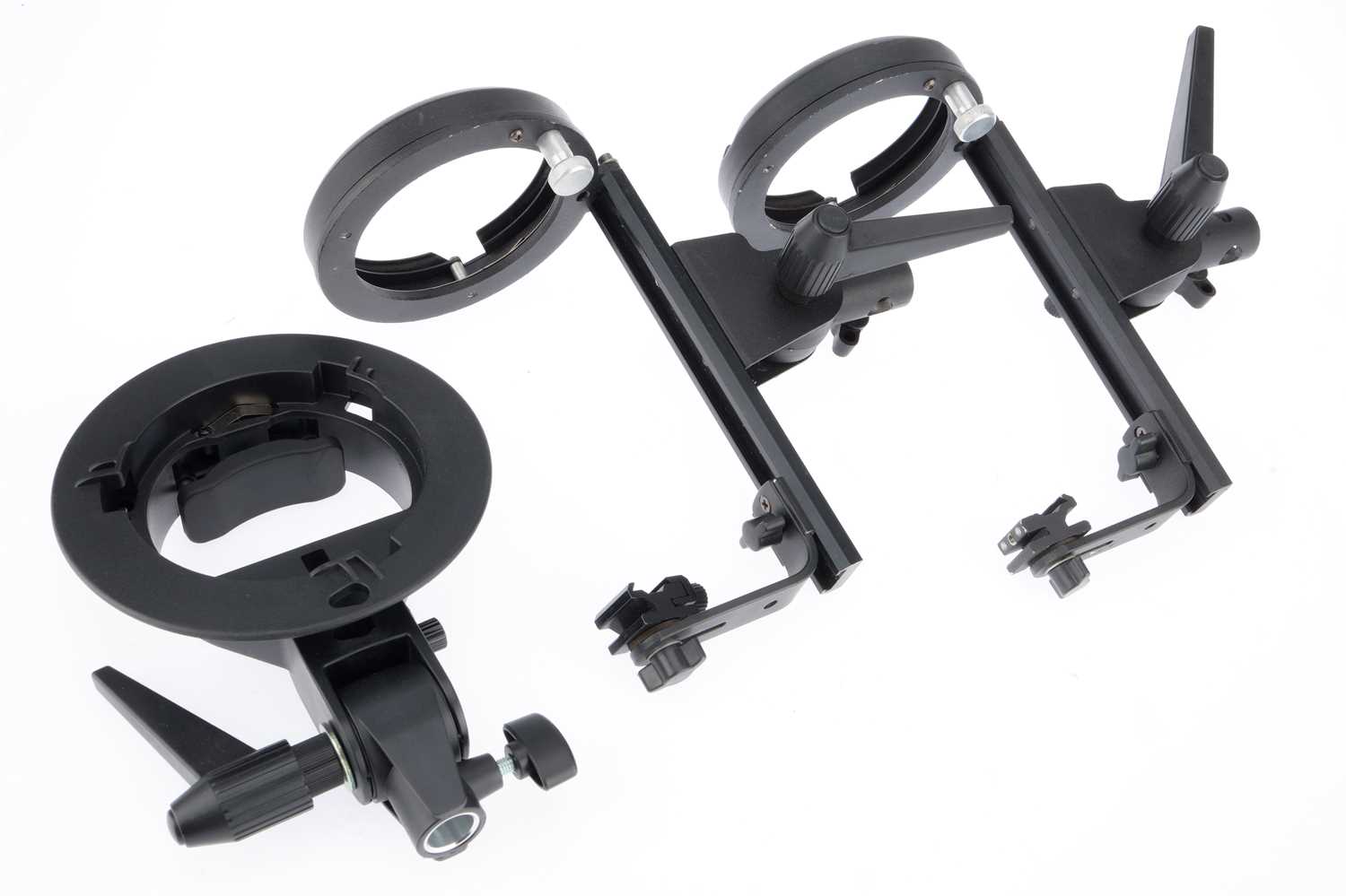 Lot 680 - Two Bowens Mount Flash Brackets,