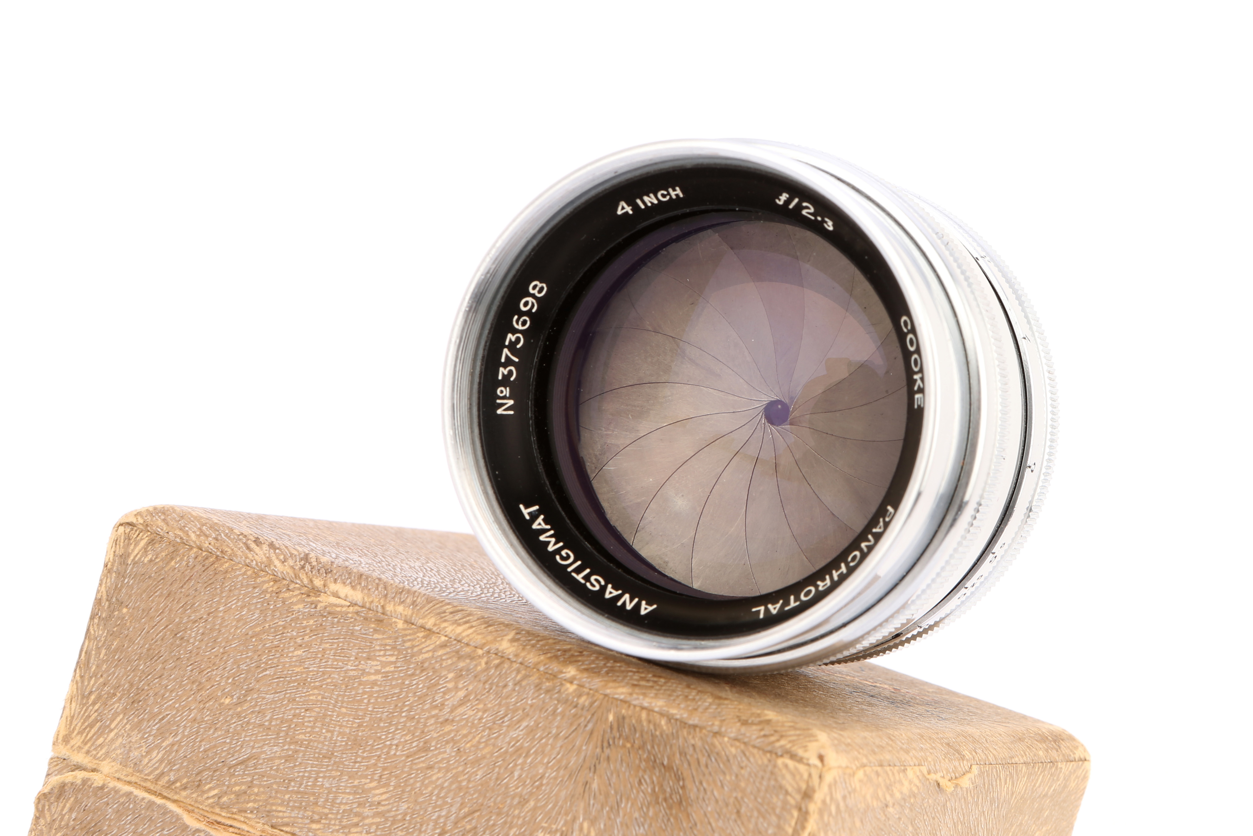Lot 341 - A Cooke Panchrotal Anastigmat f/2.3 4" Lens,