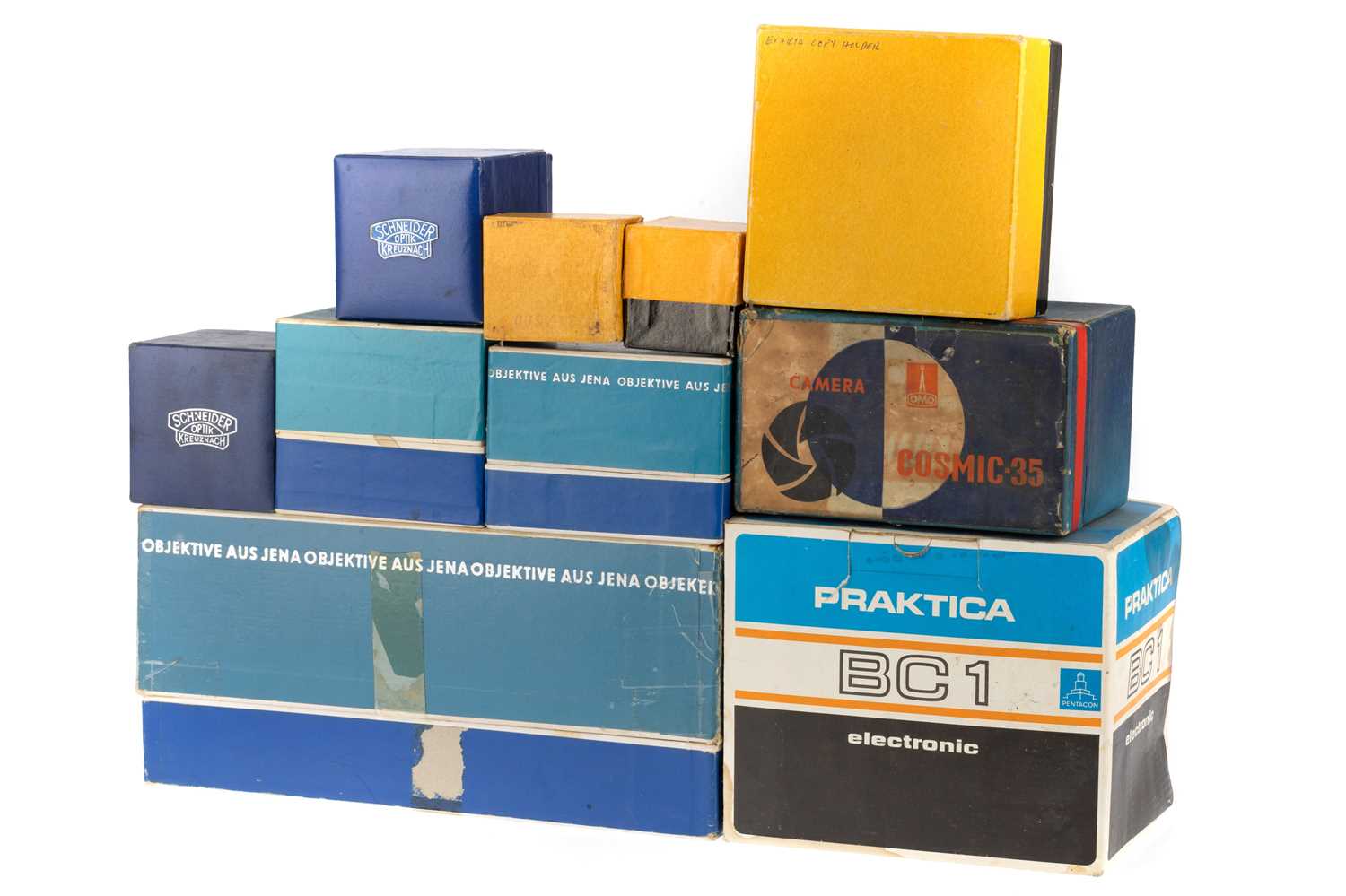 Lot 489 - A Selection of German Camera Packaging,