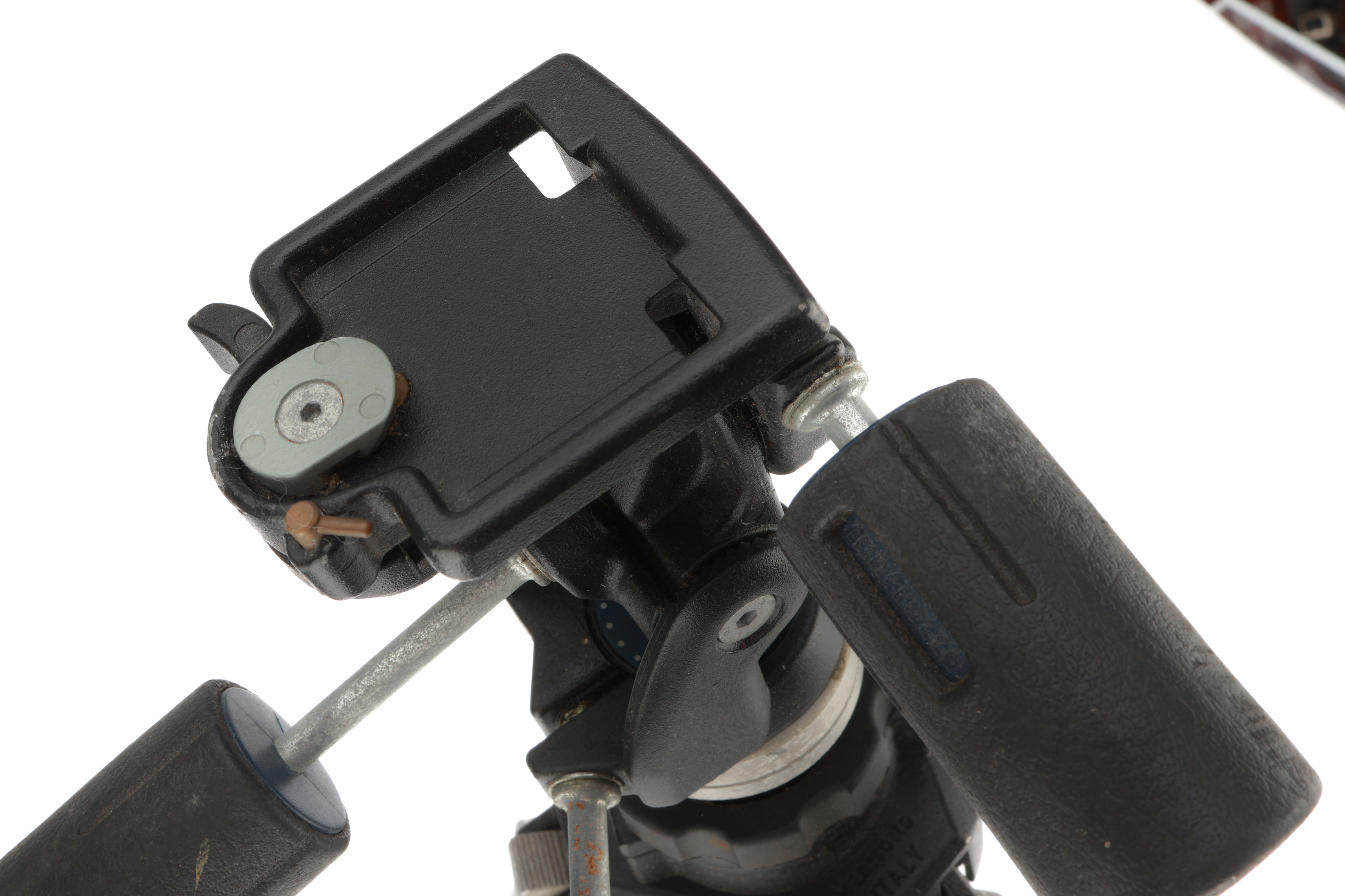 Lot 713 - A Manfrotto 055C Camera Tripod,