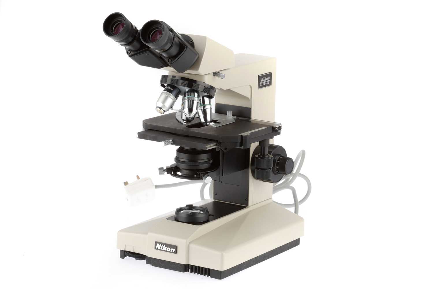 Lot 820 - Nikon Labophot Binocular Microscope,
