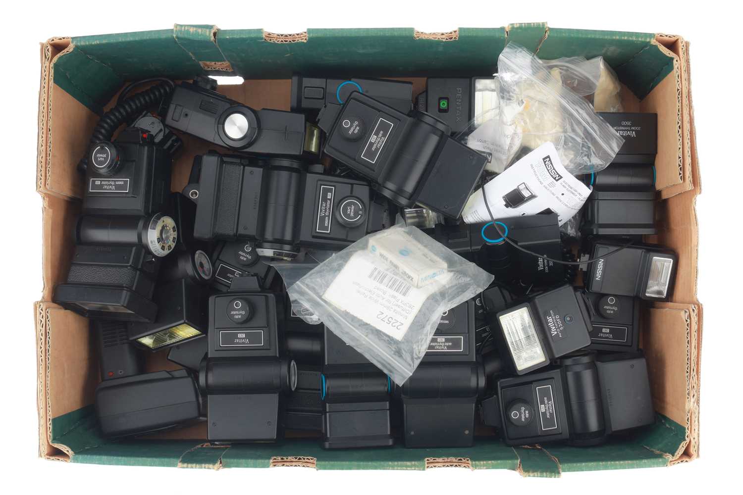 Lot 298 - A Large Selection of Shoe Mount Flash Guns,