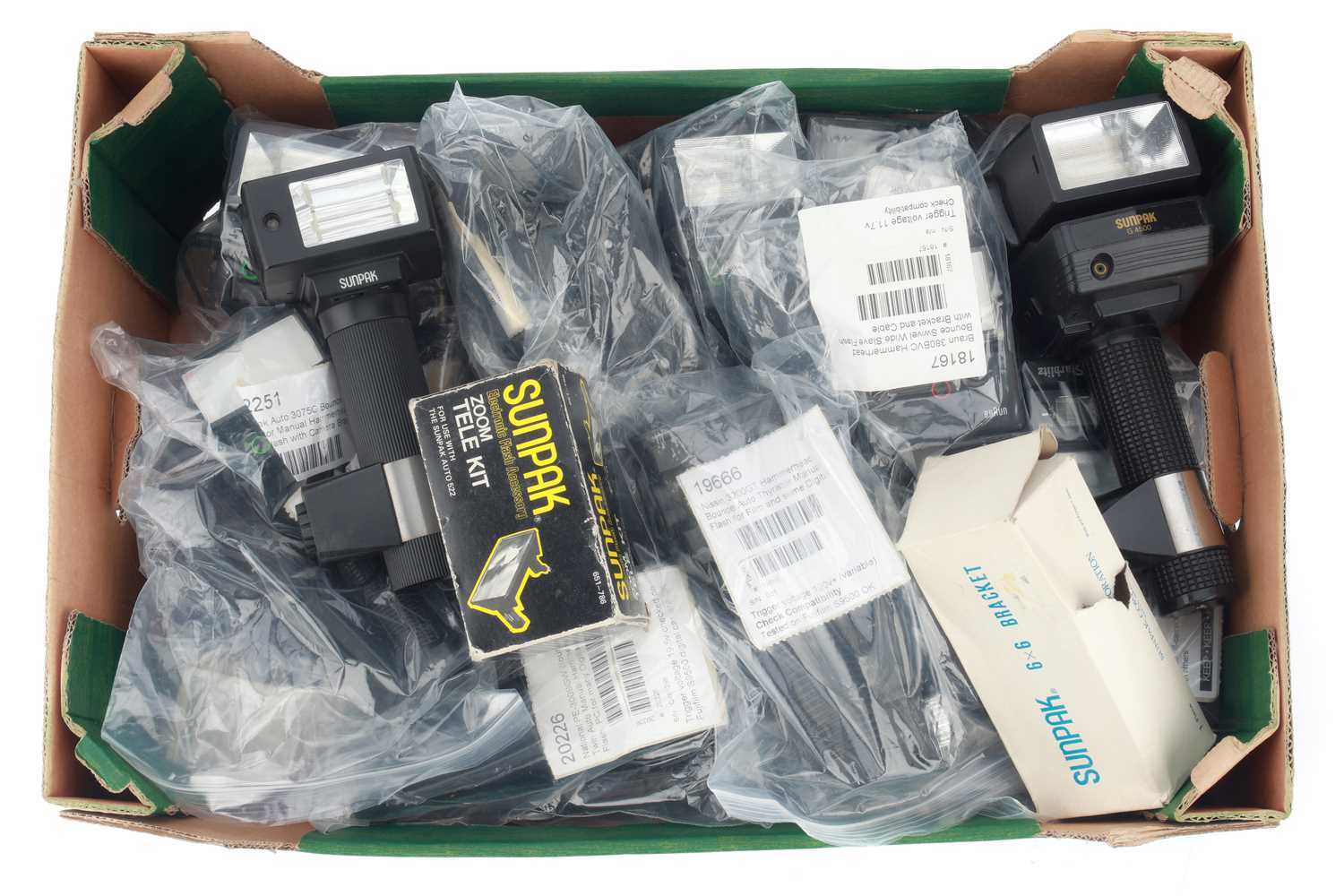 Lot 294 - A Selection of Hammerhead Flash Guns,