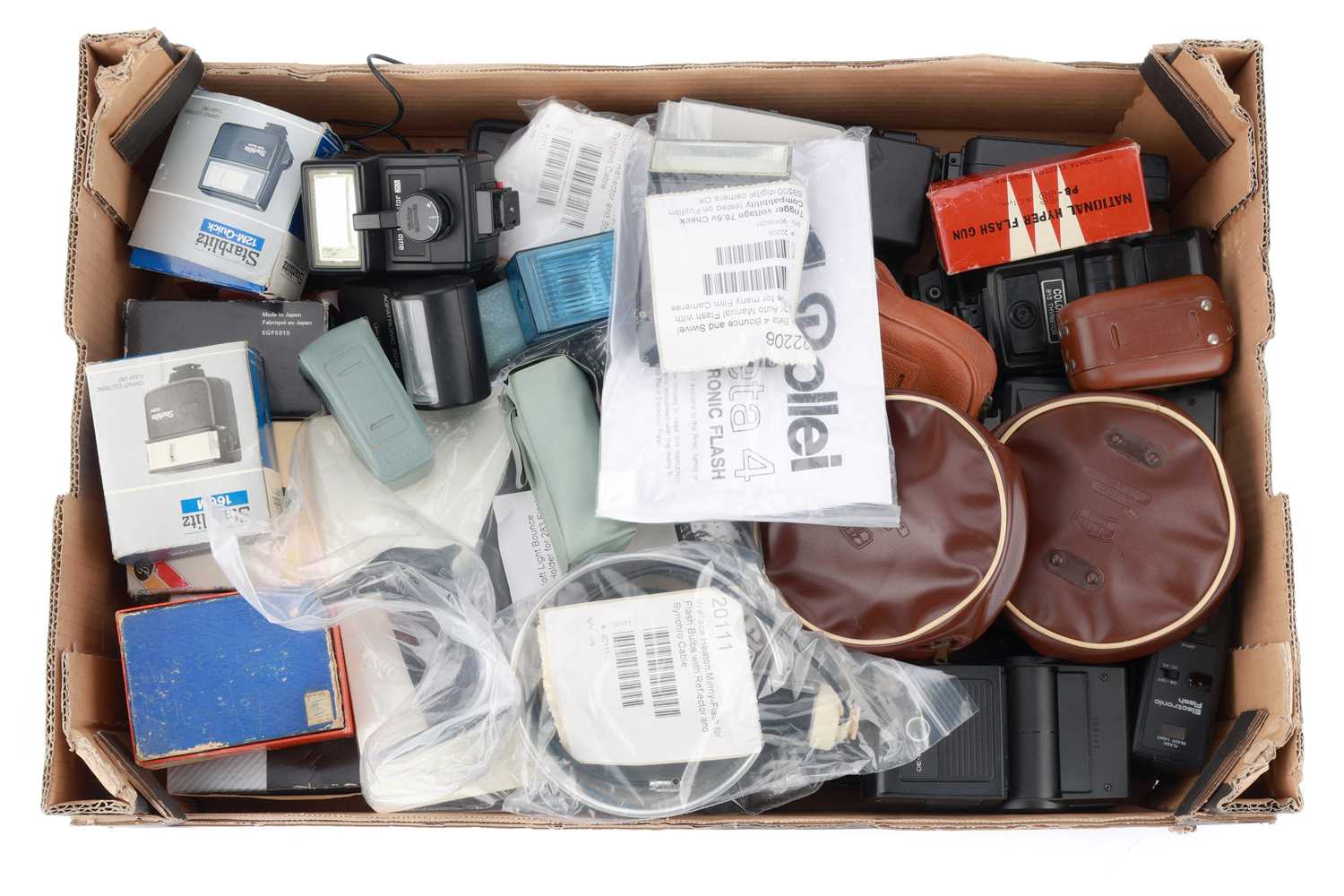 Lot 280 - A Large Selection of Small Flash Guns,