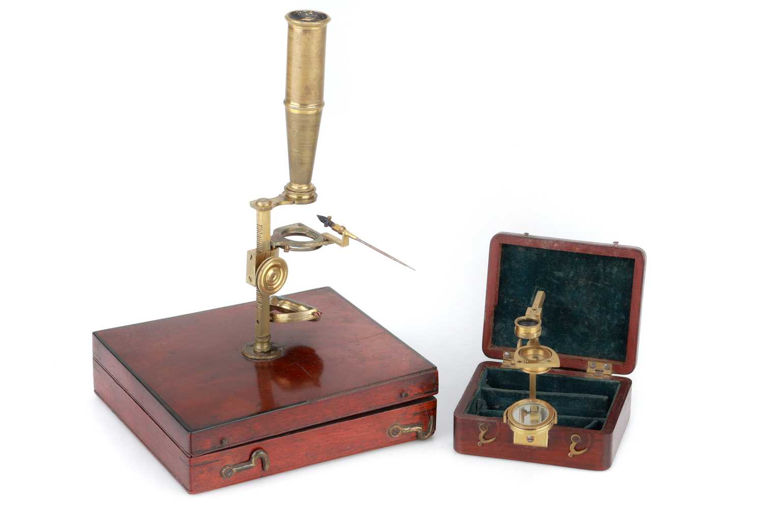 Lot 246 - 2 Pocket Microscopes,