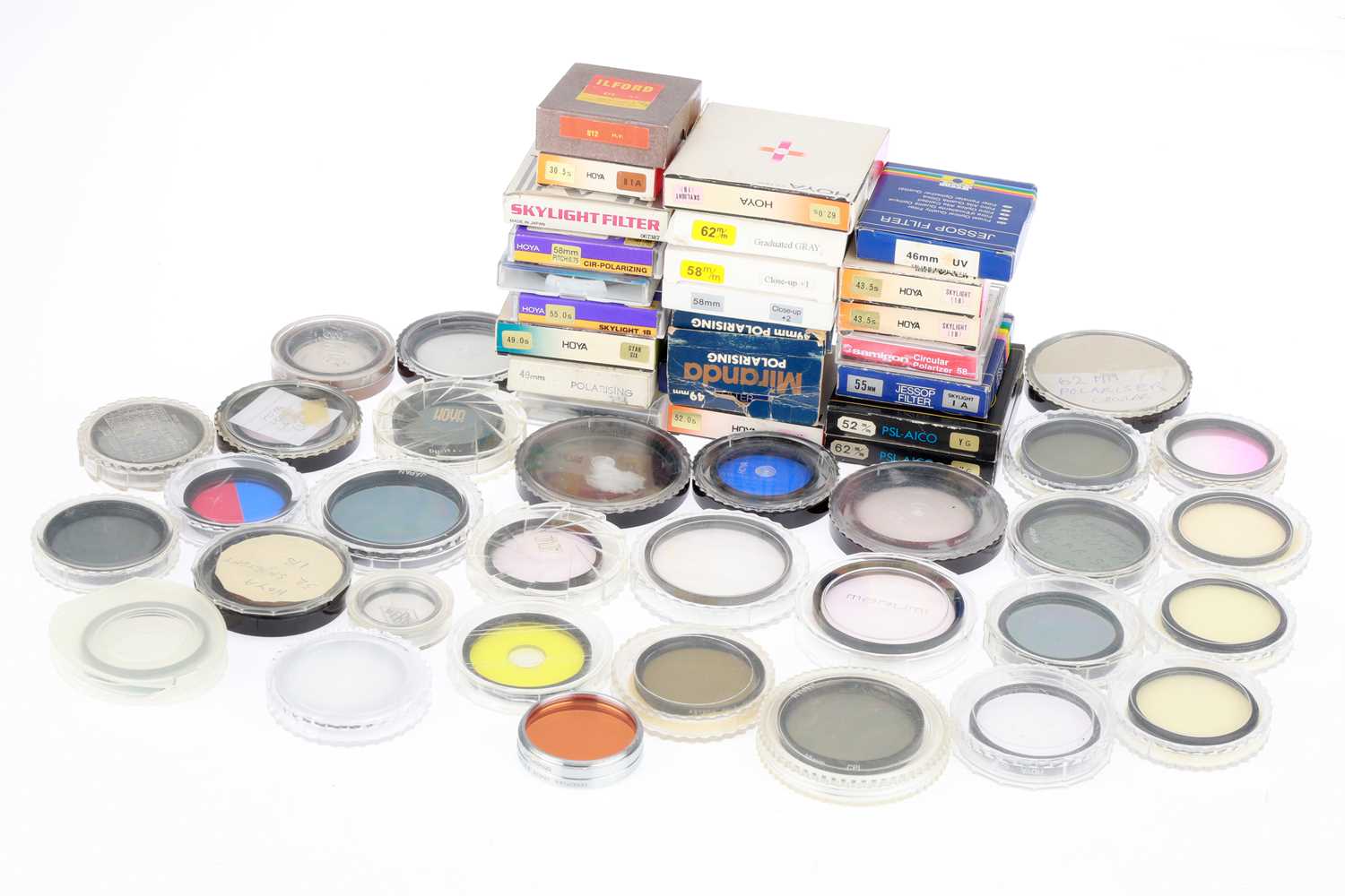 Lot 340 - A Selection of Circular Filters,