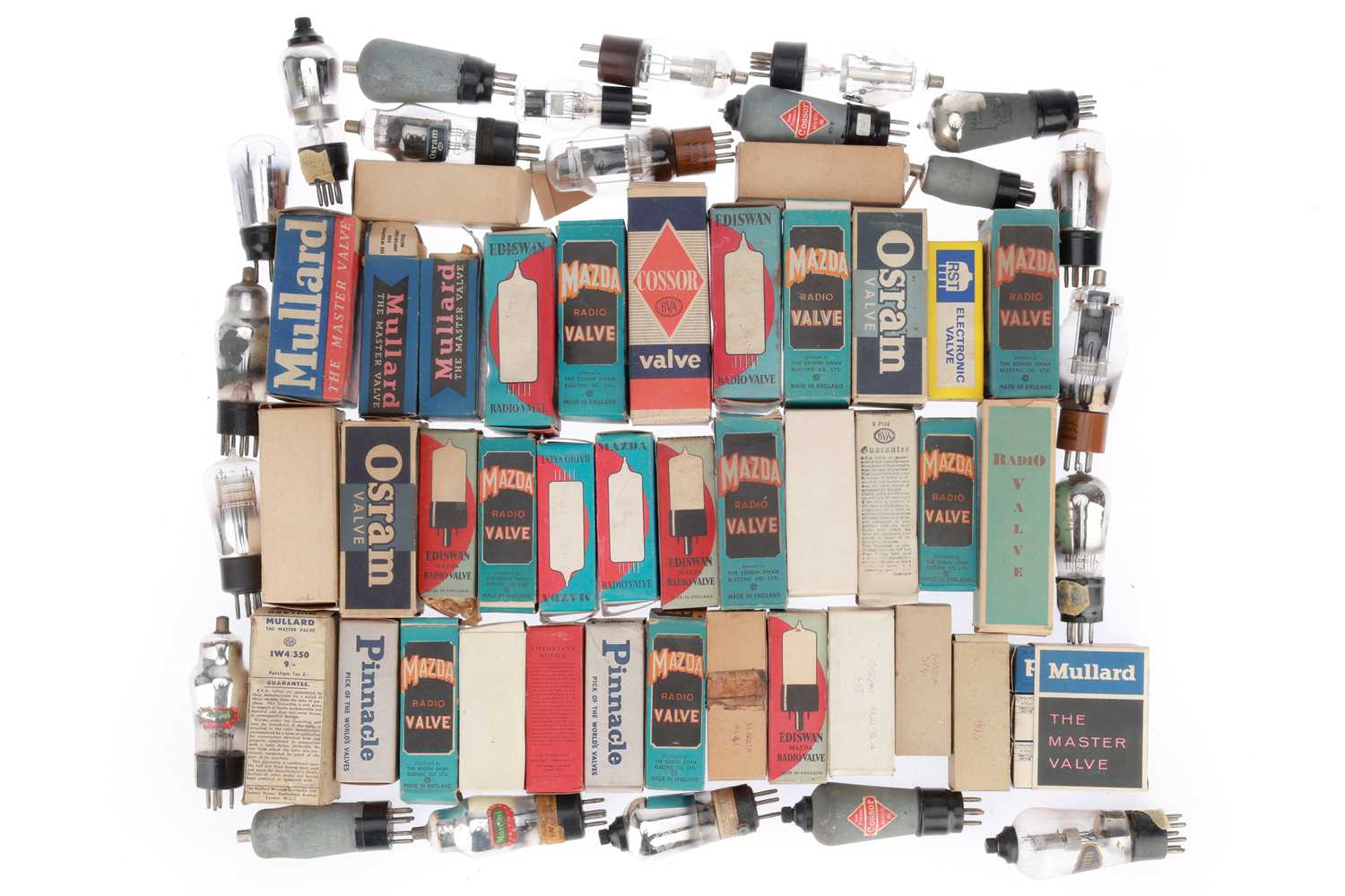 Lot 541 - Large Collection of Early Radio Valves,