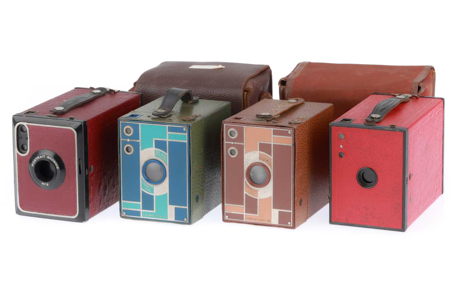 Lot 42 - A Group of Colour Box Cameras,