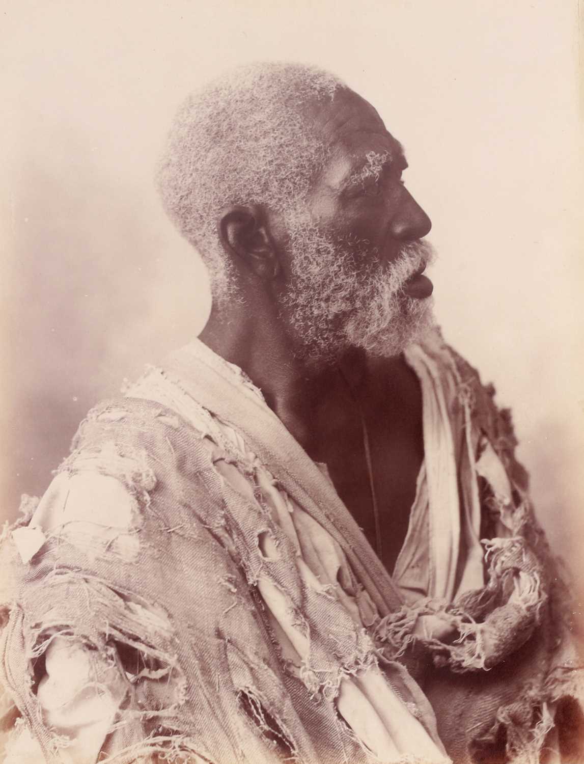 Lot 15 - Albumen Print, Large Portrait of East African