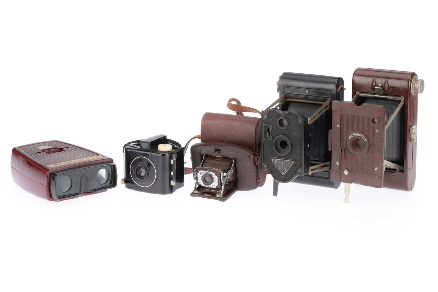 Lot 74 - A Group of Bakelite Cameras,