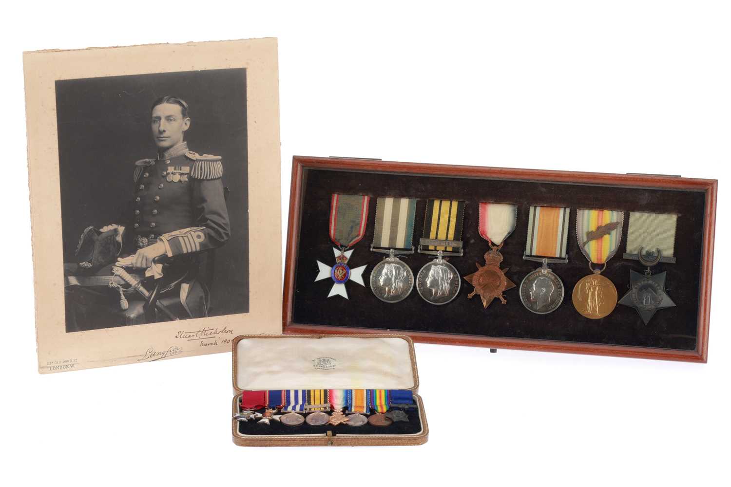 Lot 134 - Admiral Stuart Nicholson, Victorian & WWI