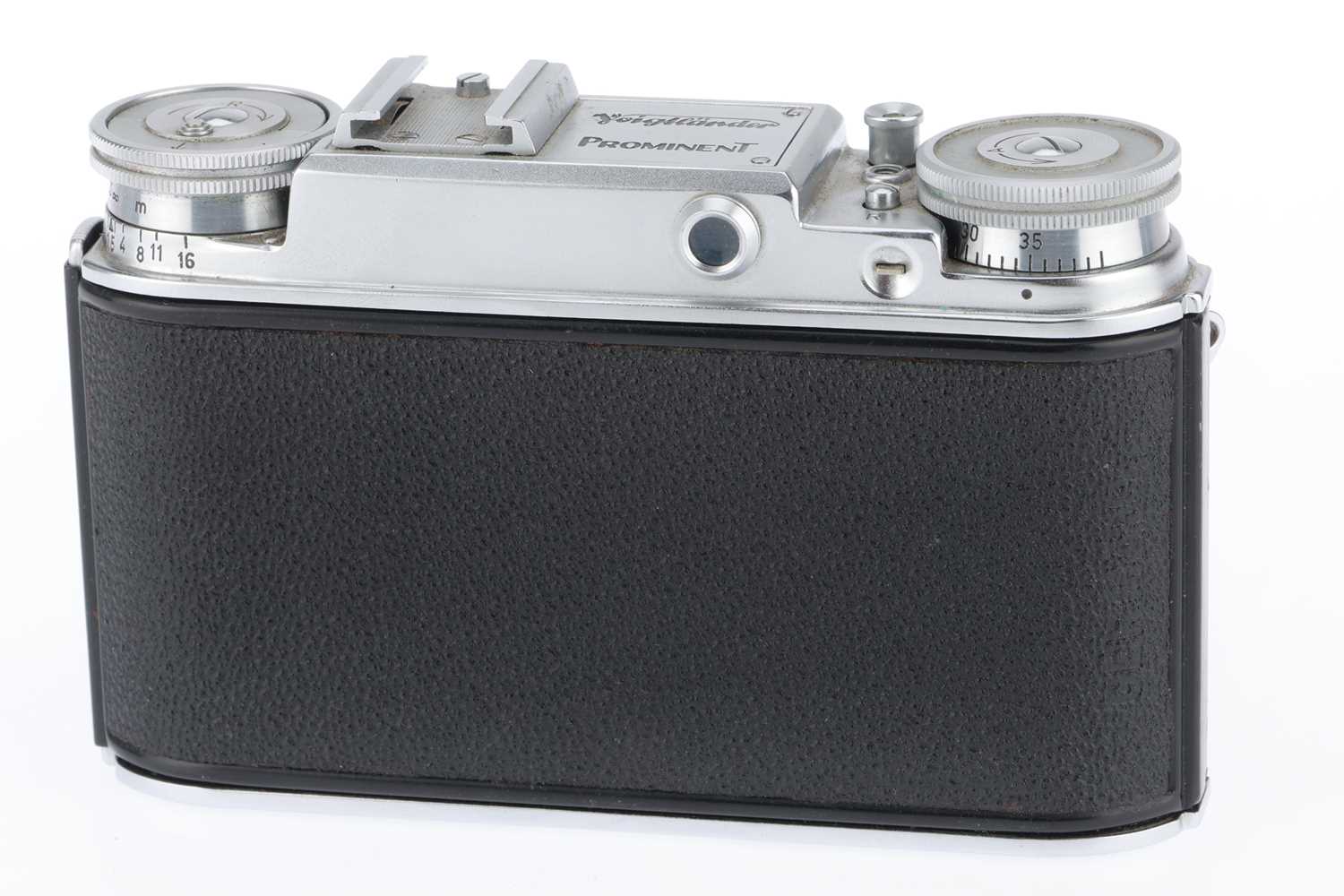 Lot 337 - A Voigtlander Prominent Rangefinder Camera