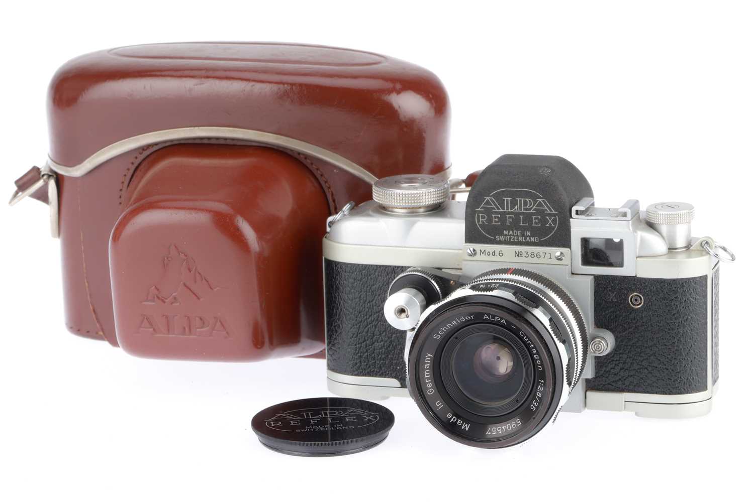 Lot 133 - A Pignons Alpa Mod.6 SLR Camera,