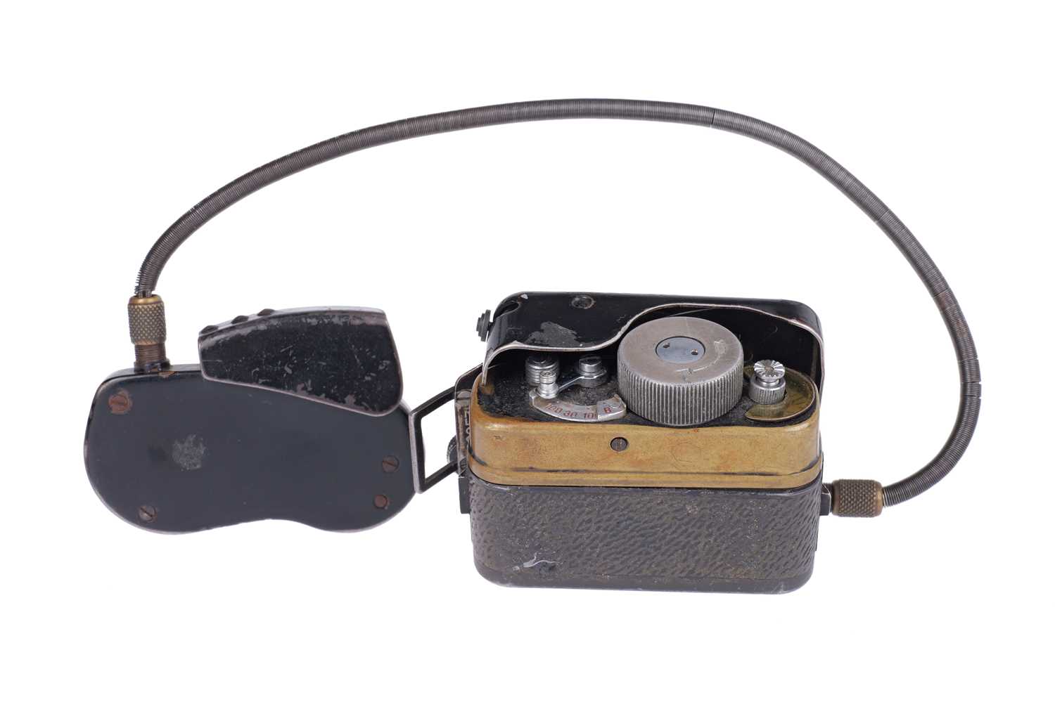 Lot 252 - A KGB F-21 Button Subminiature Spy Camera,