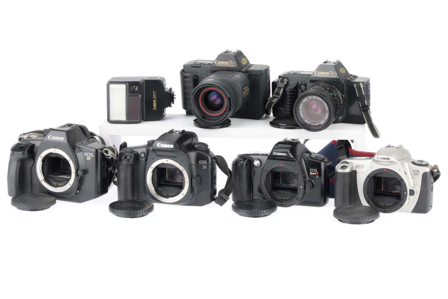 Lot 170 - A Selection of Canon Camera Bodies,