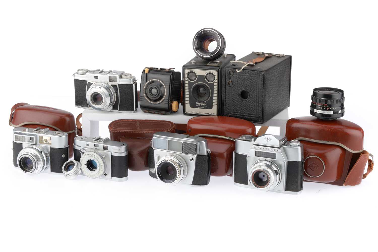 Lot 279 - A Mixed Selection of Cameras,