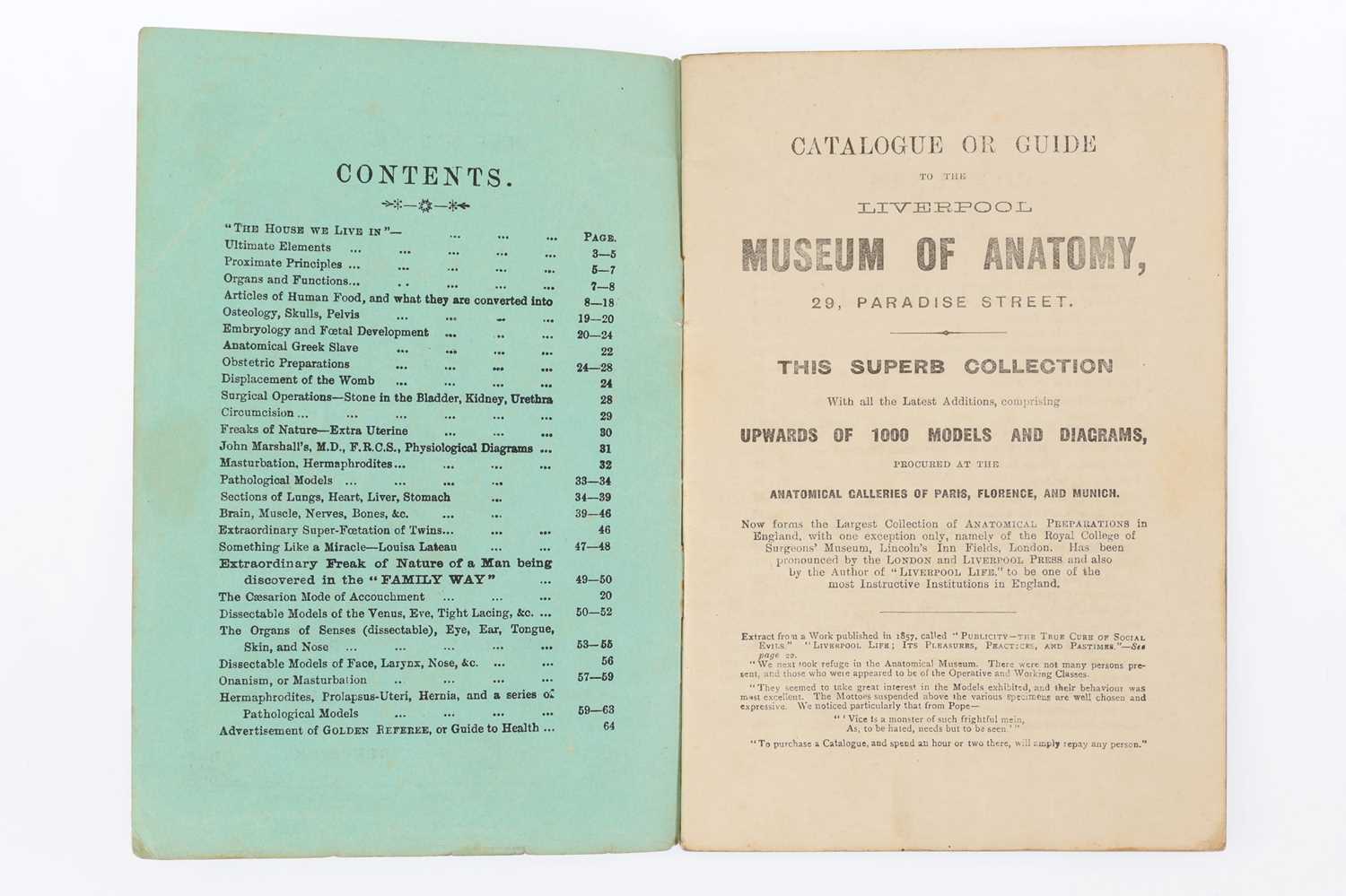 Lot 435 - [Woodhead, Joseph]. Catalogue or Guide to