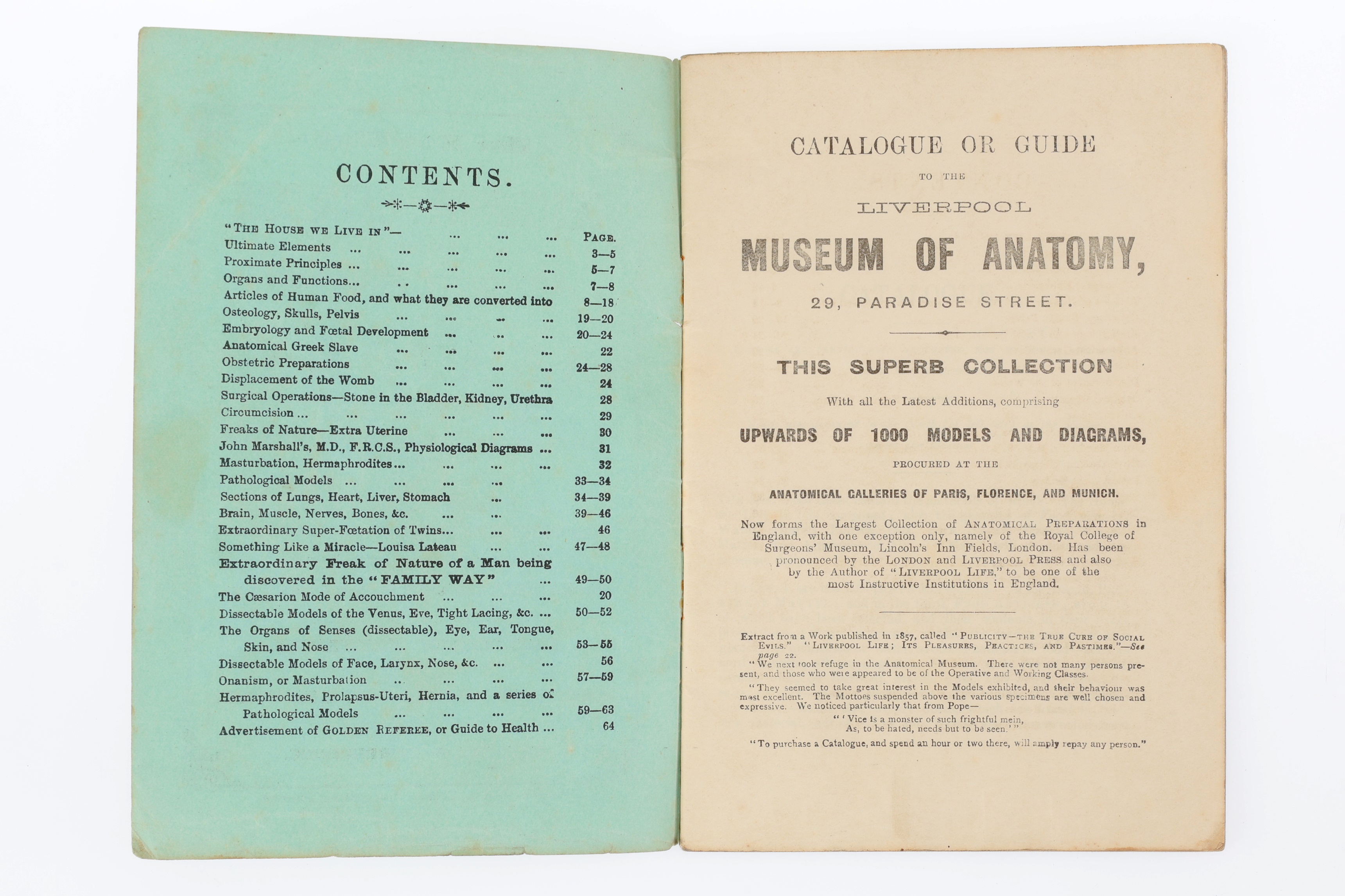 Lot 435 - [Woodhead, Joseph]. Catalogue or Guide to