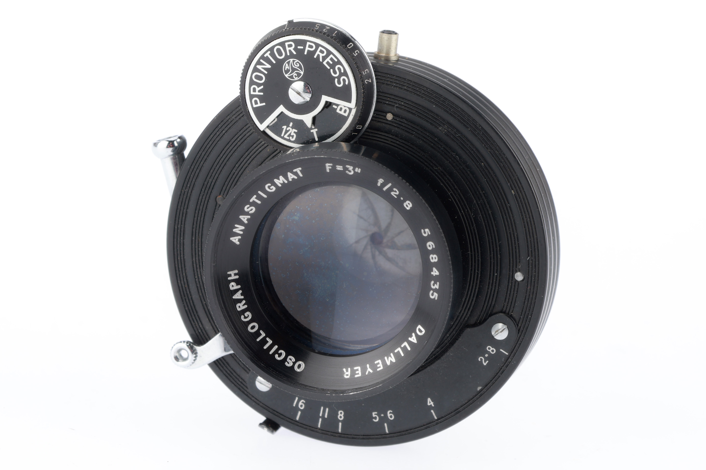 Lot 478 - A Dallmeyer Oscillograph Anastigmat 3" f/2.8