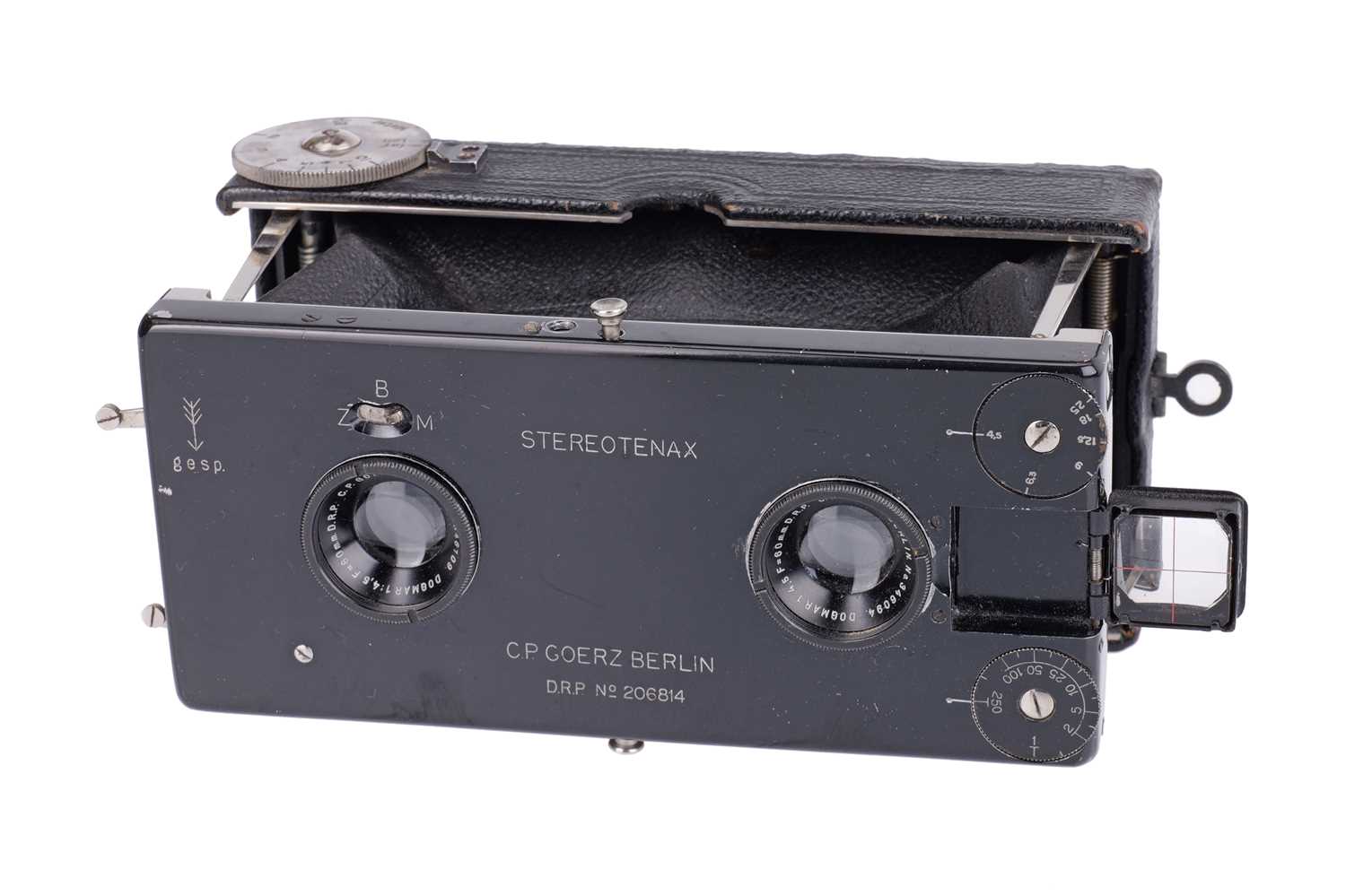Lot 262 - A C. P. Goerz Berlin Stereotenax Folding