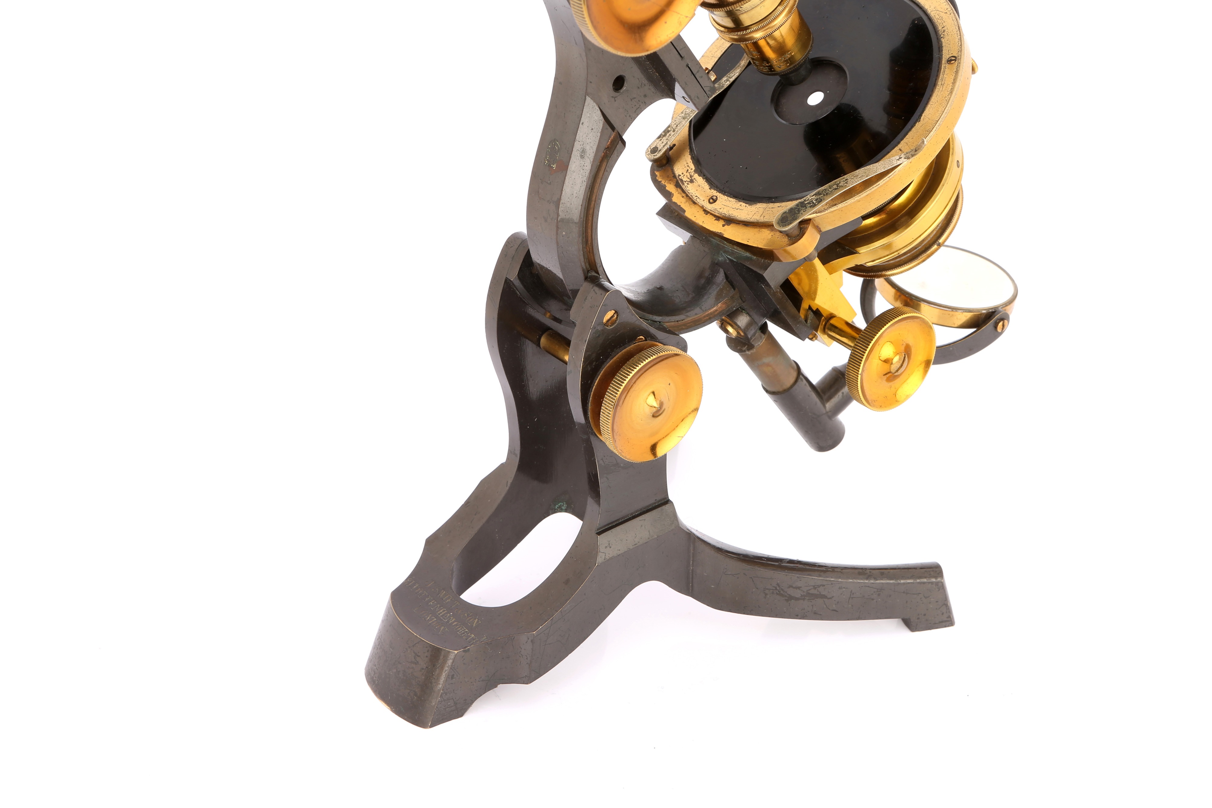 Lot 9 - A Swift 'Improved Wales Microscope',